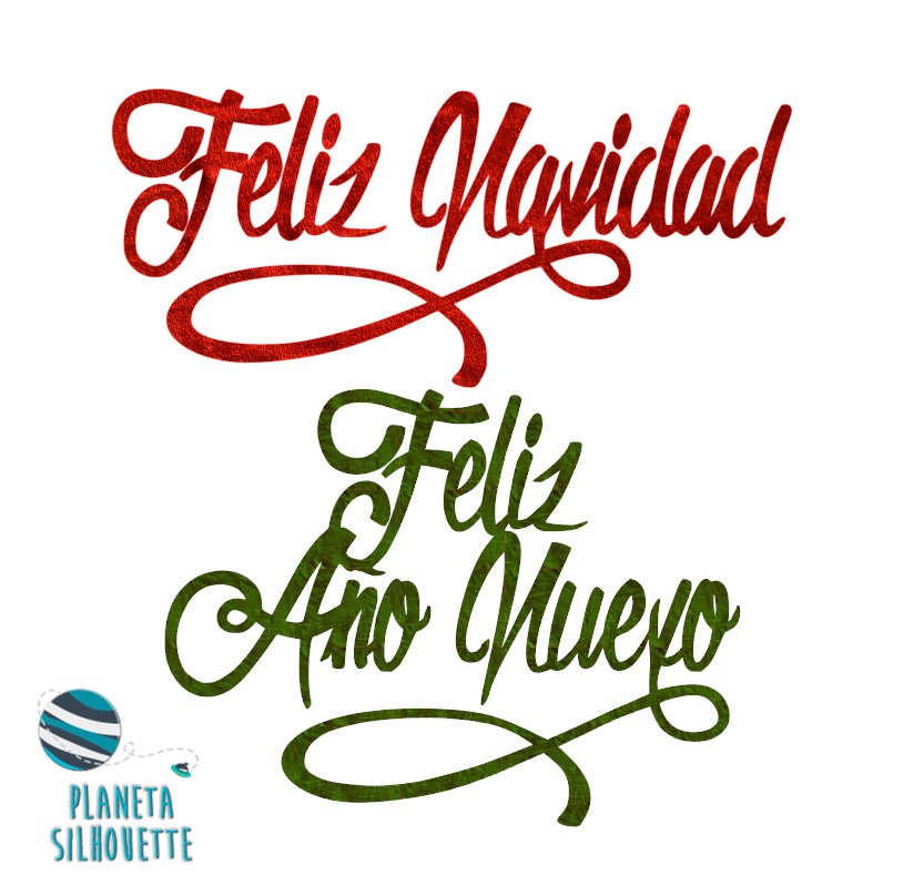 Archivo gratuito navideño – Planeta Silhouette