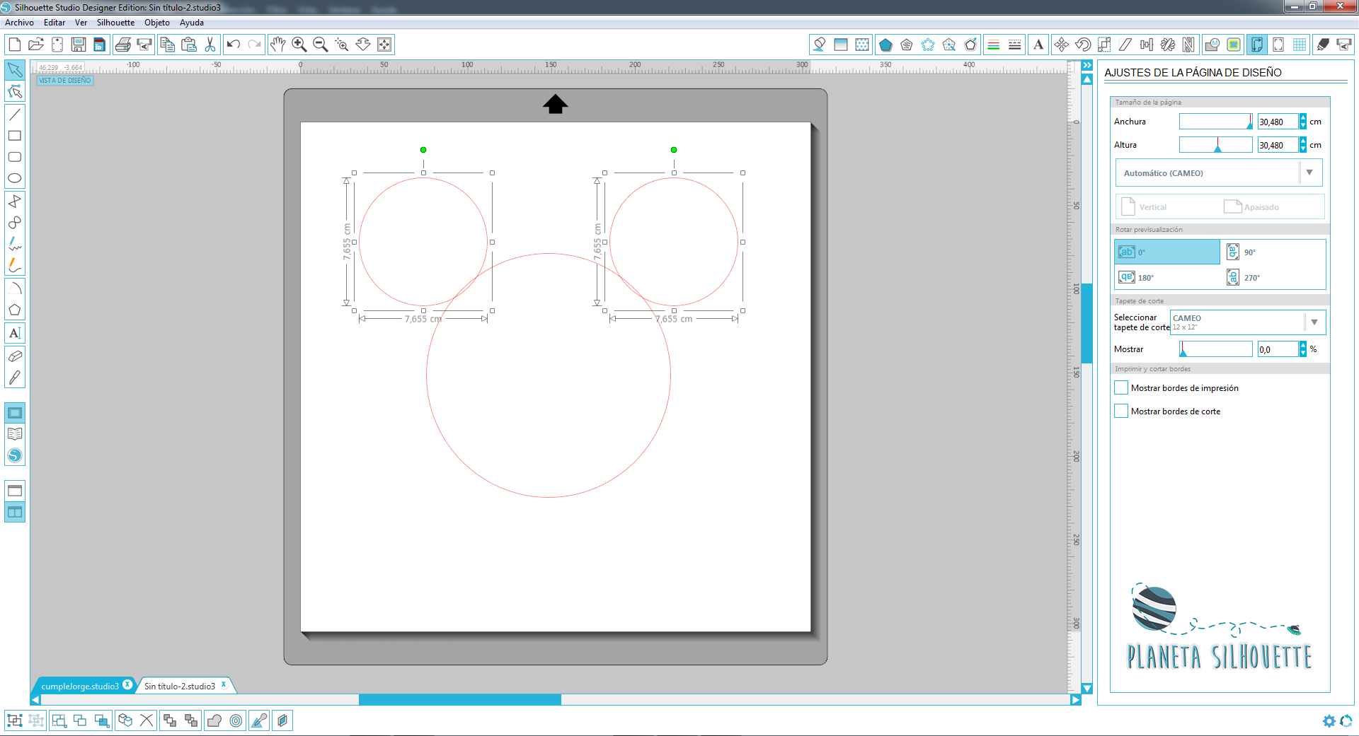 Banner de Mickey Mouse (paso a paso). – Planeta Silhouette