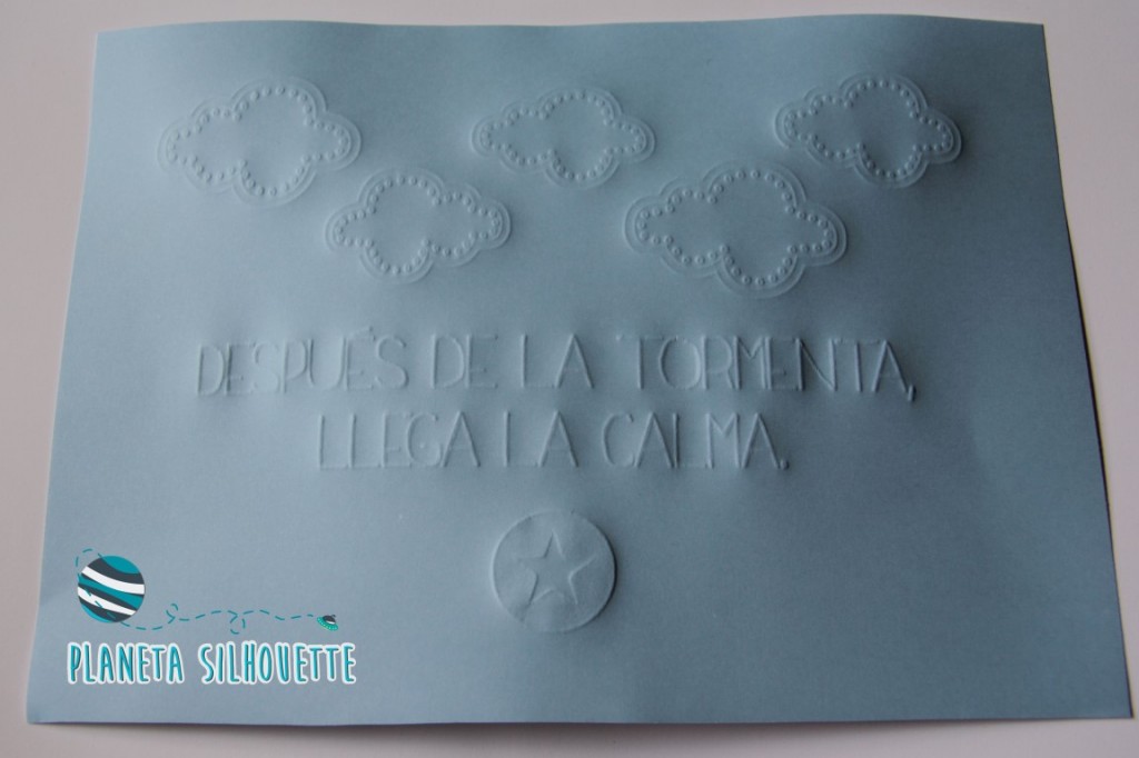 Grabado en relieve con Silhouette Curio. – Planeta Silhouette